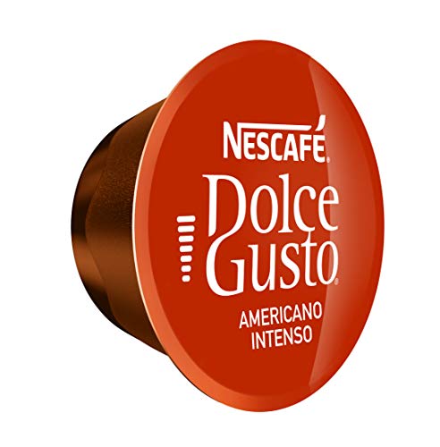 Nestle Coffee mate Dolce Gusto Nescafe Pods, Americano Intenso, 16 Count, Pack of 3