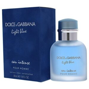 Dolce & Gabbana Light Blue Intense Eau de Parfum Spray for Men, 1.6 Ounce