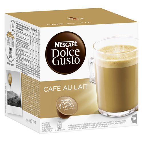 Nescafé Dolce Gusto Cream Set: Latte Macchiato, Cappuccino, Au Lait, 3 x 16 Capsules