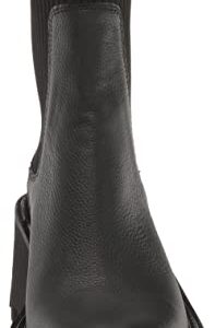 Dolce Vita Women's Hoven Fashion Boot, Black Leather H2O, 8.5