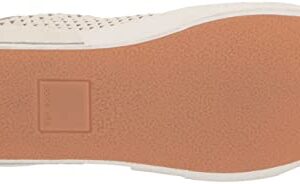 Dolce Vita Women's Zina PERF Sneaker, White Perforated Leather, 6.5