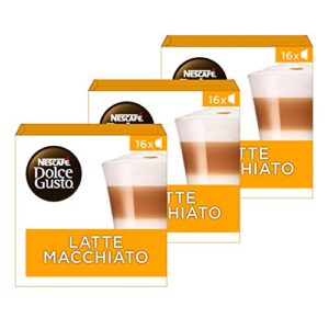 nescafe dolce gusto latte macchiato 3x16