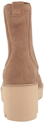 Dolce Vita Women's Hawk Fashion Boot, Mushroom Suede H2O, 7.5