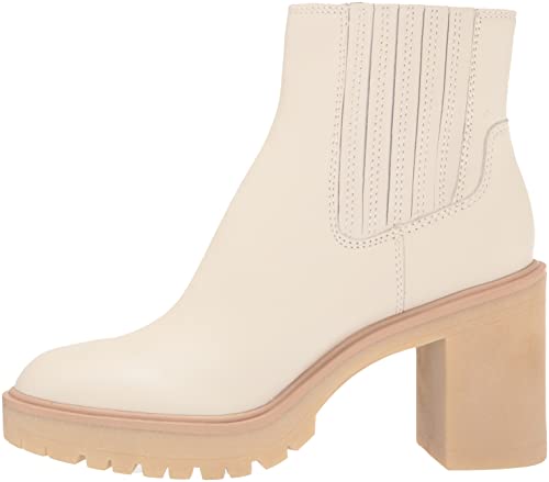 Dolce Vita Women's Caster H2O Fashion Boot, Ivory, 7