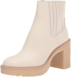 dolce vita women’s caster h2o fashion boot, ivory, 7