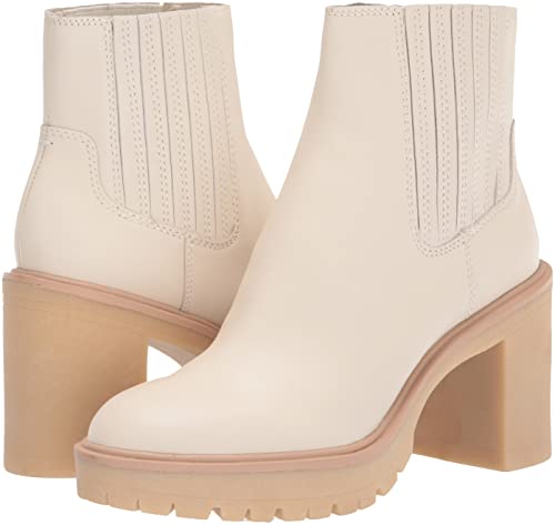 Dolce Vita Women's Caster H2O Fashion Boot, Ivory, 7