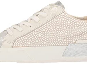 Dolce Vita Women's Zina Sneaker, Vanilla Pearls, 7