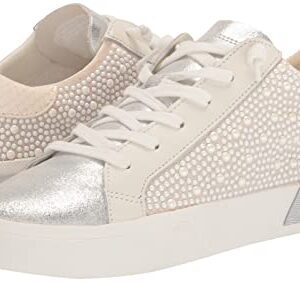 Dolce Vita Women's Zina Sneaker, Vanilla Pearls, 7