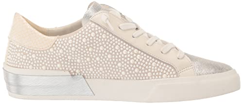 Dolce Vita Women's Zina Sneaker, Vanilla Pearls, 7