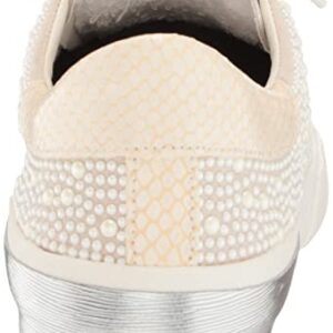 Dolce Vita Women's Zina Sneaker, Vanilla Pearls, 7