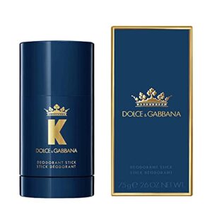 dolce & gabbana k deodorant stick for men, 2.6 ounce