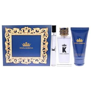 dolce and gabbana k by dolce & gabbana, 3.3 ounce, after shave balm, 1.6 fl. oz, eau de toilette .33 fl oz