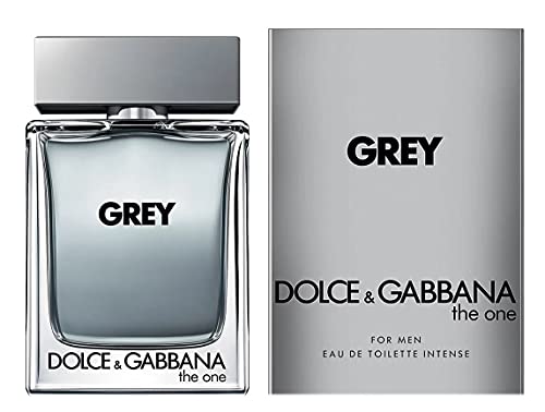 Dolce & Gabbana The One Grey Intense for Men Eau de Toilette Spray, 3.3 Ounce