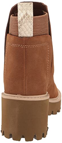 Dolce Vita Women's Huey Fashion Boot, Brown Suede H2O, 7.5