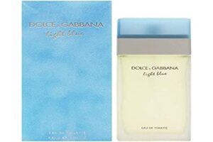 d & g light blue by dolce & gabbana for women. eau de toilette spray 3.3 ounces