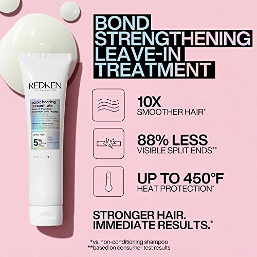 Redken Acidic Bonding Concentrate Leave In Conditioner for Damaged Hair | Hair Repair | For All Hair Types | Leave In Treatment