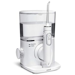 waterpik water flosser radiance electric countertop dental oral irrigator with 7 tips