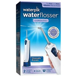 waterpik cordless dental water jet wp-360w