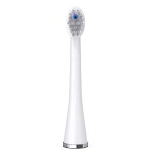 Waterpik Compact Replacement Brush Heads for Sonic-Fusion Flossing Toothbrush SFRB-2EW, 2 Count White