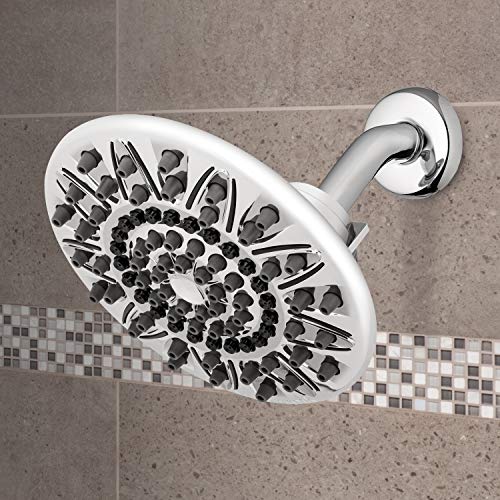 Waterpik 7-Mode RainFall+ Rain Shower Head, Chrome, 1.8 GPM ASR-733E