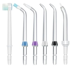 replacement tips for waterpik water flosser classic jet tips waterpik’ replacement parts and other oral irrigators (aquaflosser 6 tips)