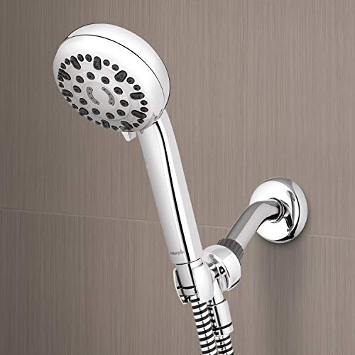 Waterpik 7-Mode Adjustable High Low Mount Hand Held Shower Head with PowerPulse Therapeutic Massage, Chrome, XML-763E