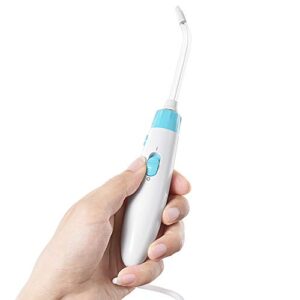 ToiletTree Products Children's Countertop Water Flosser – Portable Oral Irrigator for Kids - Electric Dental Water Flossing Tool with 600ML Water Tank & Free 2 Soft Tips – Suitable for Travel & Home