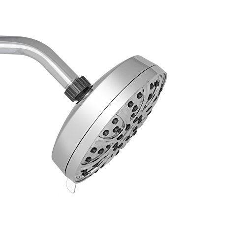 Waterpik XMT-633E High Pressure 6-Mode Rain Shower Head With PowerPulse Massage, 1.8 GPM, Chrome