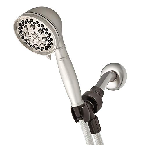 Water Pik XAT-649E 6-Setting Handheld Showerhead, Nickel - Quantity 1