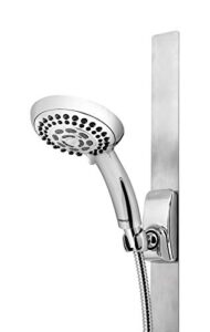 water pik chrome five settings showerhead with slide bar 2.5 gpm