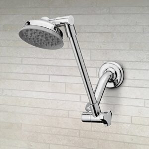 Waterpik Adjustable Arm Rainfall+ Rain Shower Head, Chrome