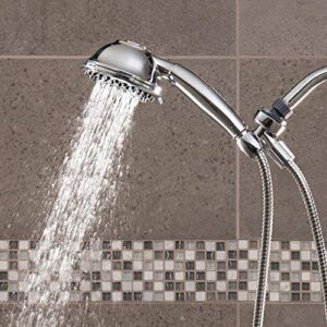 Waterpik Torrent 9-Spray 4.5 in. Handheld Shower in Chrome