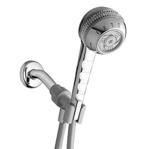 waterpik sm 653 cg 2.5 gpm handheld shower head, chrome, sm-653cg