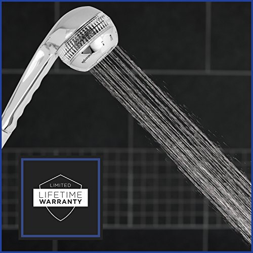 Waterpik SM 653 CG 2.5 GPM Handheld Shower Head, Chrome, SM-653CG