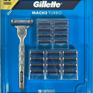 Gillette Mach3 Turbo 20 Cartridges