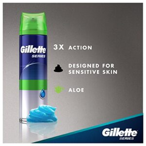 Gillette Series Shaving Gel Sensitive Skin 7 oz