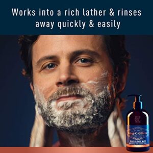 King C. Gillette Men's Beard Care Gift Kit, Beard and Face Wash for Men, Beard Oil, Shave Gel