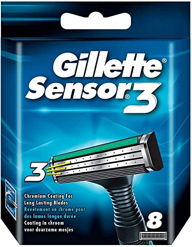 Gillette Sensor3 Razor Blades for Men