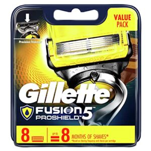 gillette fusion proshield cartridges 8 pack