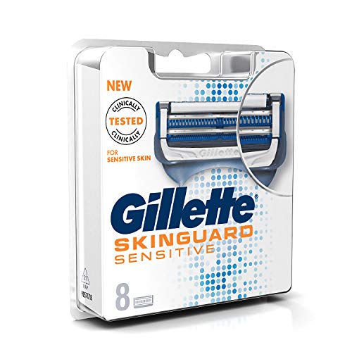 Gillette Skinguard Manual Shaving Razor Blades- pack of 8 cartridges