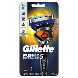 gillette fusion proglide manual men’s razor with flexball handle technology with 1 razor blade