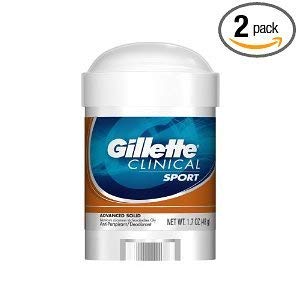 Gillette Clinical Soft Solid Antiperspirant Deodorant, Sport Triumph, 1.7 Ounce (Pack of 3)