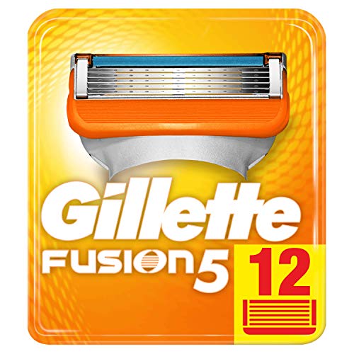 Gillette Fusion5 Men's Razor Blades Pack of 12 Refills