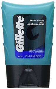 gillette series sensitive skin after shave gel, 2.5 fl oz (pack of 2)