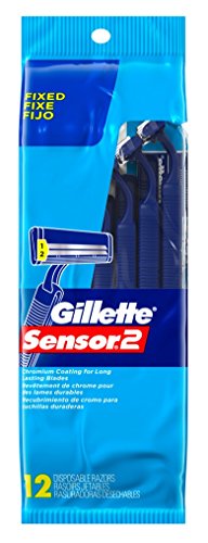 Sensor 2 Men's Disposable 12 Count (3 Pack)