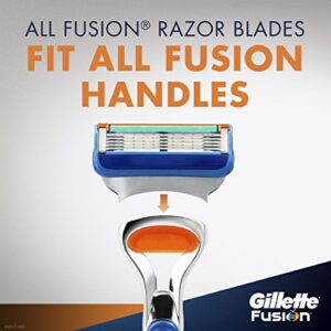 Gillette Fusion Men's Manual Razor Refills, 4 Count