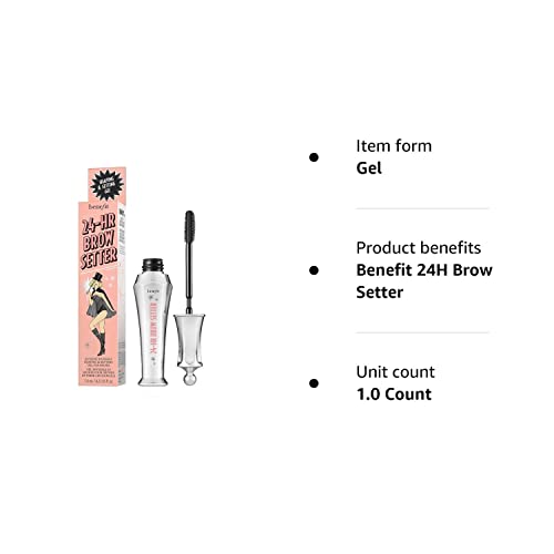 Benefit 24-HR Brow Setter setting gel Clear