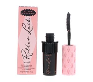 benefit roller lash mascara black deluxe travel size .1oz mini