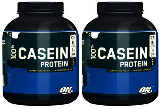 (2 Pack) - Optimum Nutrition - Casein Protein Vanilla Opt-CAS-V | 1000g | 2 Pack Bundle