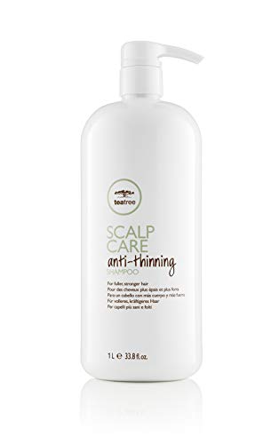 Tea Tree Scalp Care Anti-Thinning Shampoo, Thickens + Strengthens, For Thinning Hair, 33.8 fl. oz.